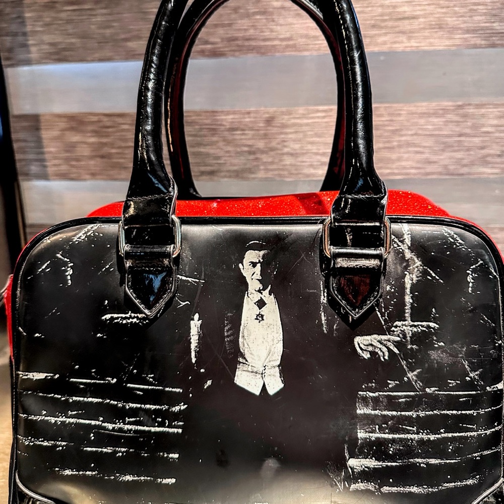 Rock Rebel Brand Goth Rockabilly Handbag - Gem